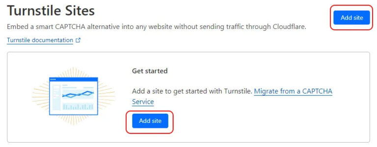 How to get Cloudflare Turnstile keys - Captcha4WP