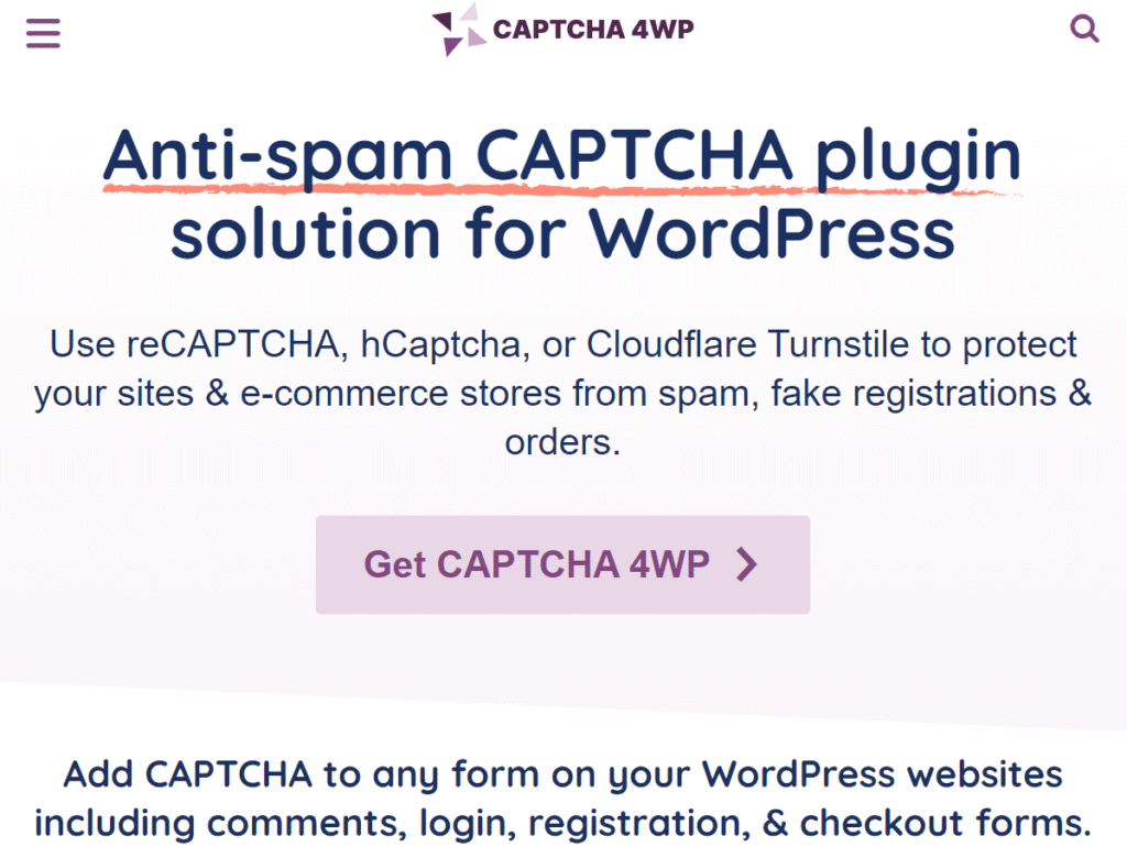 [Solved] CAPTCHA or reCAPTCHA Not Working on WordPress Website - Captcha4WP